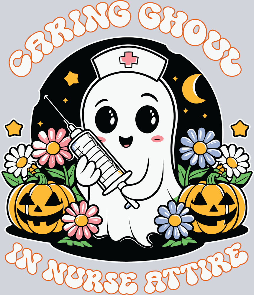 Caring Ghost in Nurses Attire – MyLink2Ink